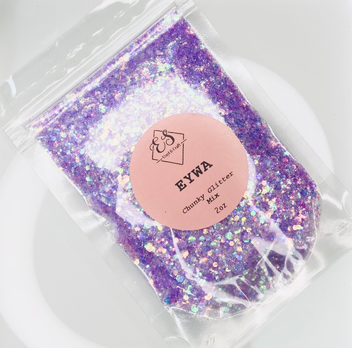 Eywa - Holographic Chunky Glitter Mix | ES Vinyl & Craft Ltd
