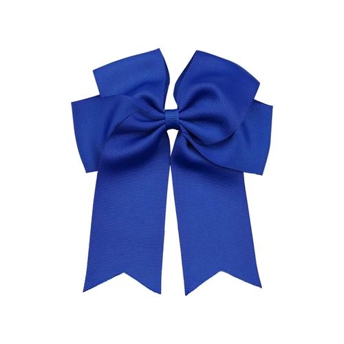 Dovetail Hair Bow Clip 6 Royal Blue Es Vinyl And Craft Ltd