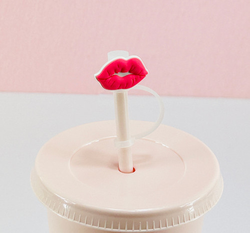 Lips - Straw Topper | ES Vinyl & Craft Ltd
