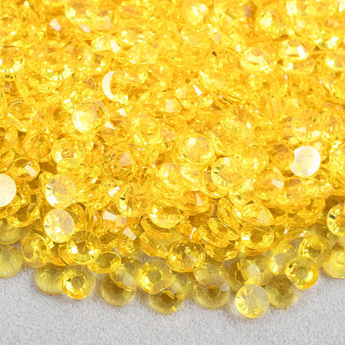 Lemon - Transparent Resin Rhinestones (3mm, 4mm & 5mm) | ES Vinyl ...