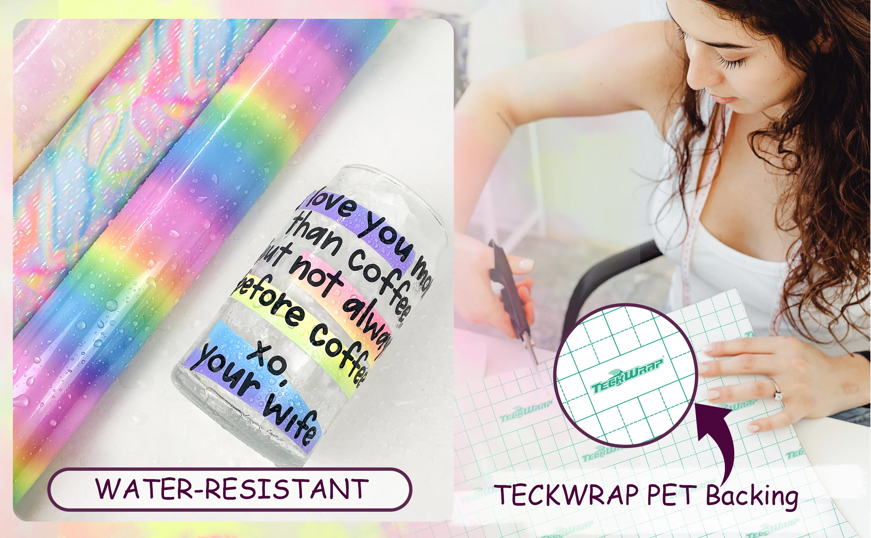 Teckwrap Candy Colour Sheet Pack 12" x 12" x 9 Sheets | ES Vinyl ...