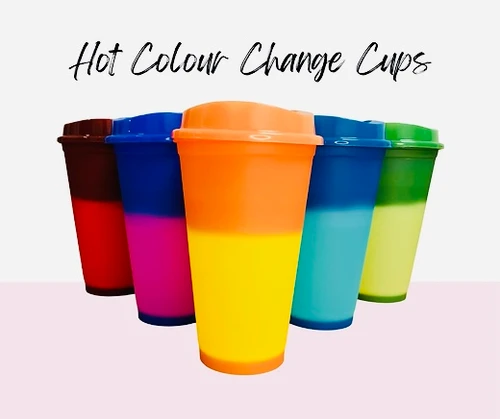 Hot Cups Coffee / Tea 16oz | ES Vinyl & Craft Ltd