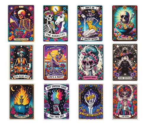 Tarot Card Decals - Section 1 | ES Vinyl & Craft Ltd
