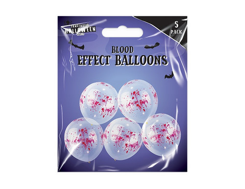 Blood Splatter Effect Balloons | ES Vinyl & Craft Ltd