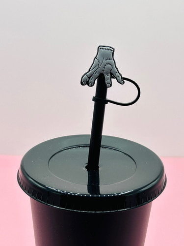 Straw Topper - Hand | ES Vinyl & Craft Ltd