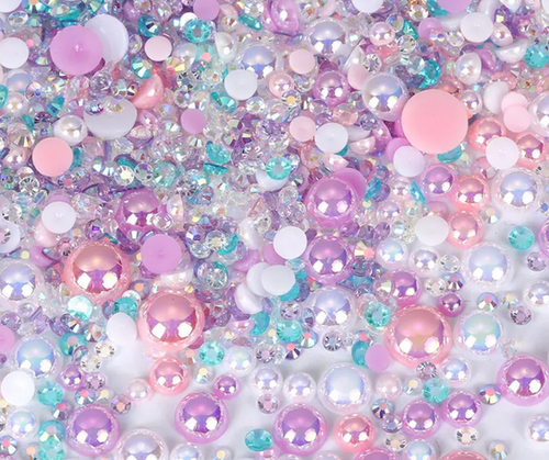 Fairytale - Pearl & Rhinestone Mix | ES Vinyl & Craft Ltd