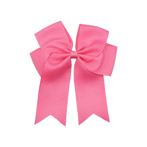 Dovetail Hair Bow Clip 6 Pink Es Vinyl And Craft Ltd