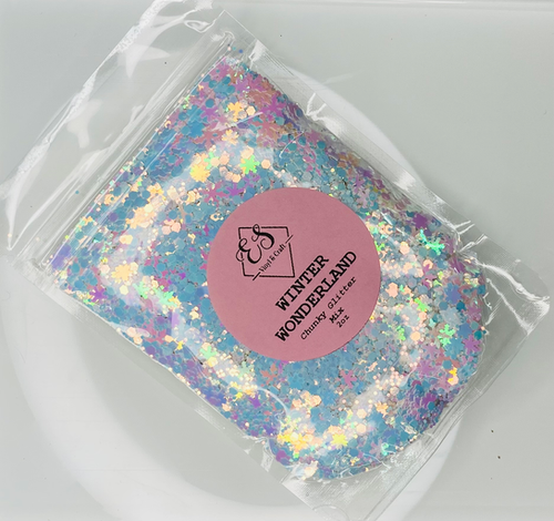 Winter Wonderland - Chunky Glitter Mix | ES Vinyl & Craft Ltd