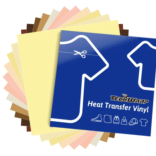 Teckwrap Neutral Tone PU HTV Sheet Pack | ES Vinyl & Craft Ltd