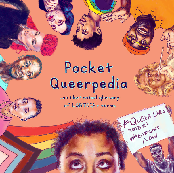 Pocket Queerpedia – an illustrated glossary terms of LGBTQIA+ terms