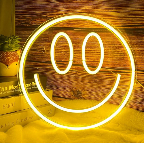 'Smiley Face' Neon Sign | My Site