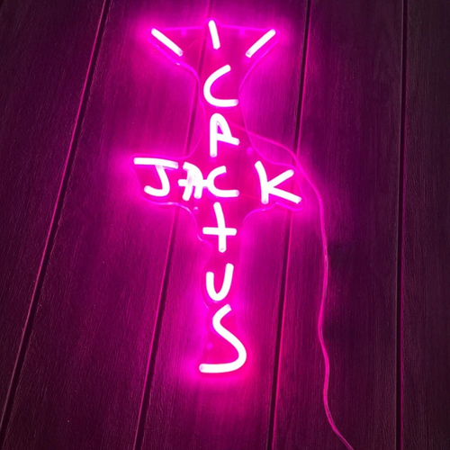 Travis Scott 'Cactus Jack' Neon Sign | My Site