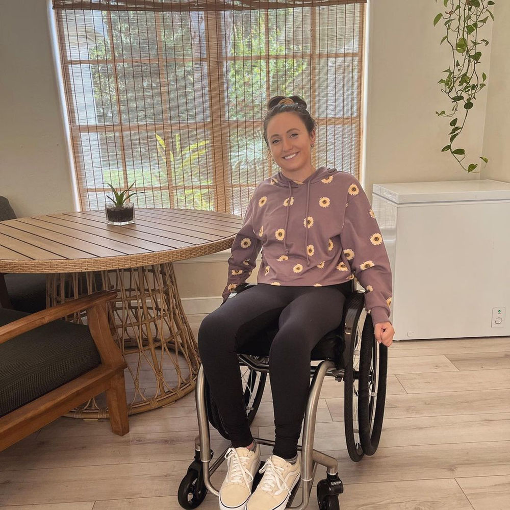 Erin Field gains independence with the Kalogon Orbiter Smart Cushion