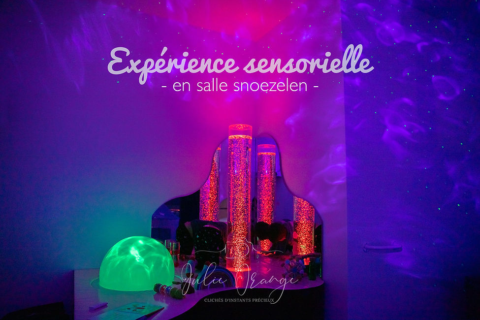 SALLE SNOEZELEN | Julie Orange