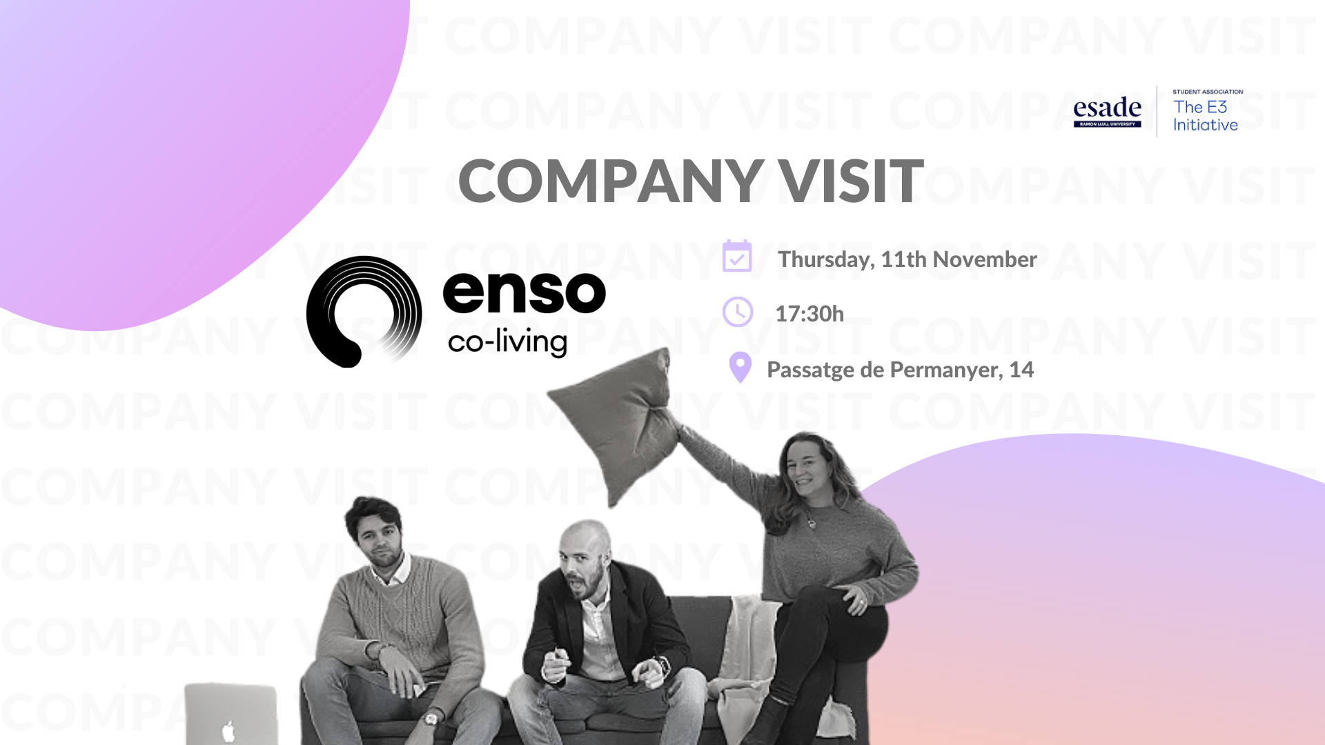 Company Visit: Enso Co-living | The E3 Initiative