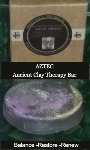 ANCIENT AZTEC INDIAN CLAY BAR