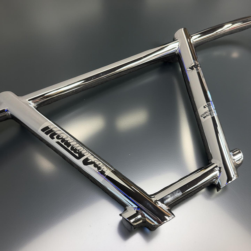 VDC MONKEY BARS 8" PRO SHOW CHROME INSANE | BULLSEYE CYCLE USA