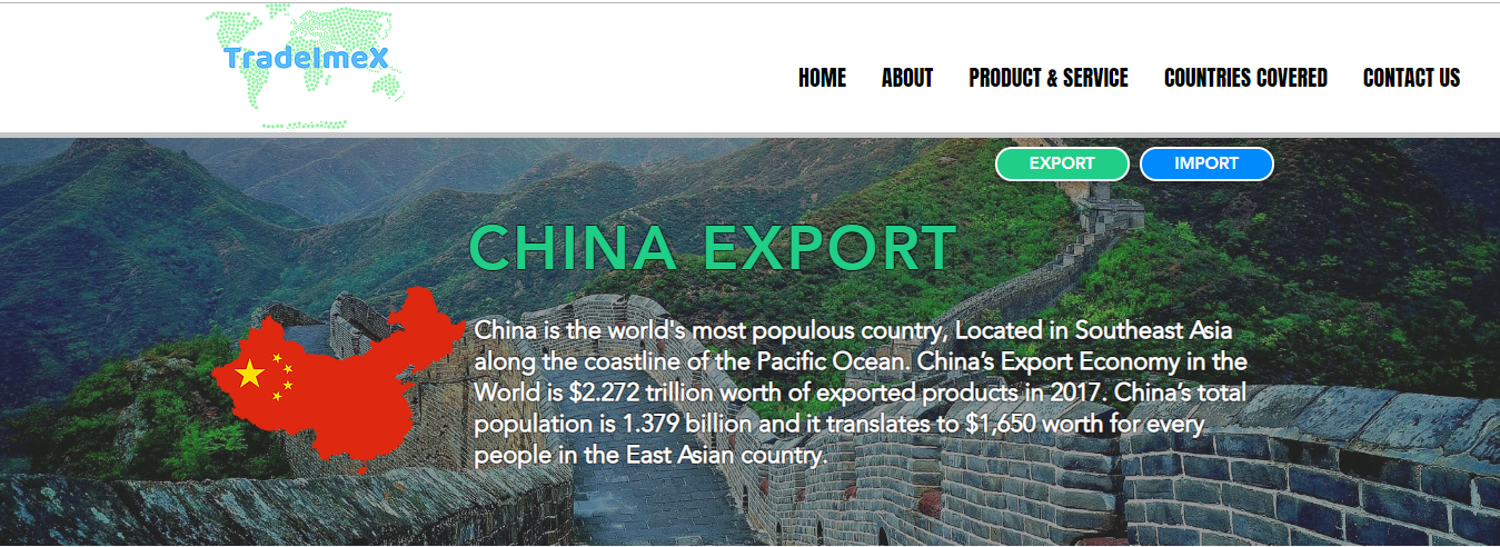 China Export Customs Data | All About China Trade | TradeImeX