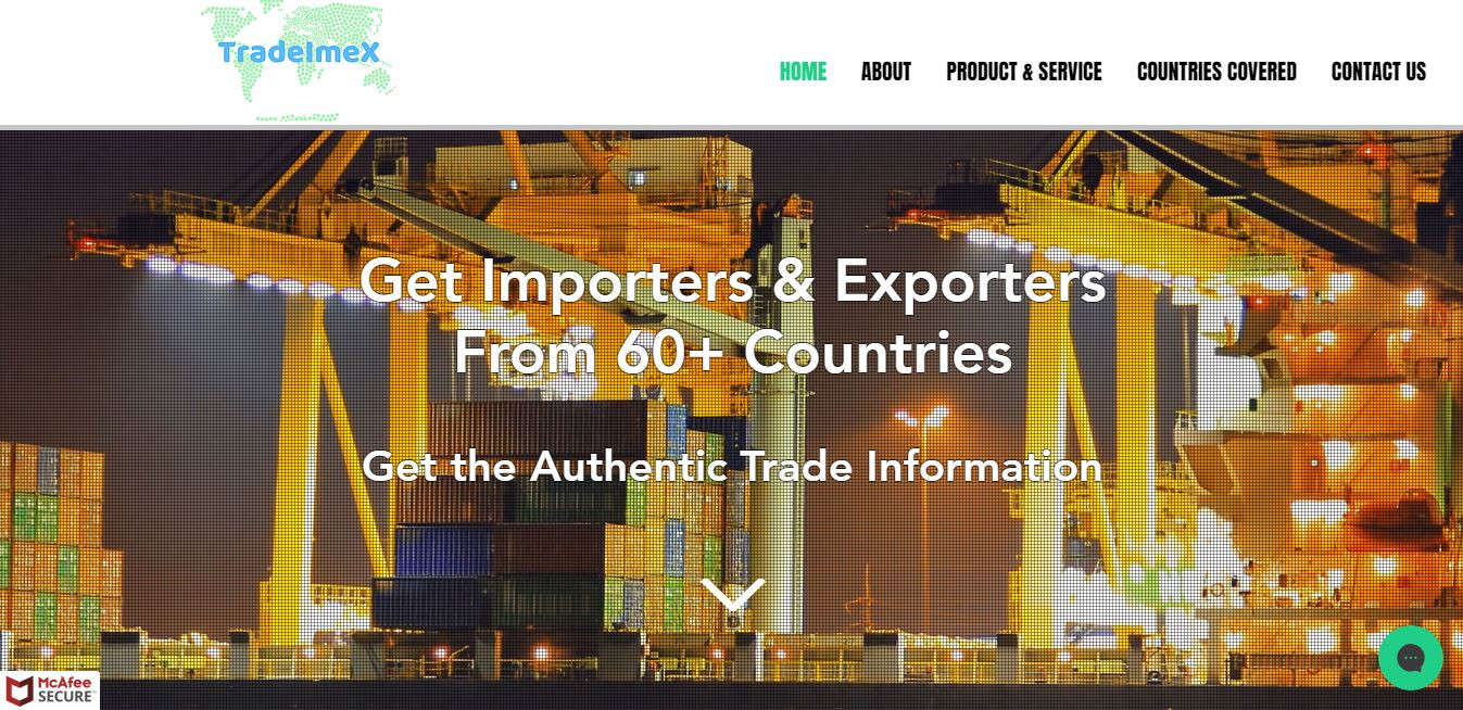 Import Export Trade Data Provider Online- TradeImeX