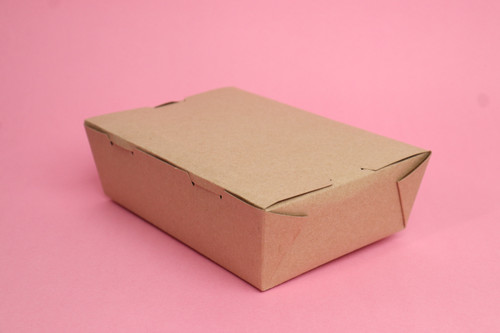 Paper Lunch Box - 1600 ml - Kraft | Biour Pack