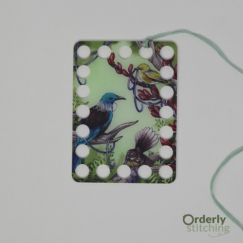 New Zealand Forest Birds Thread Palette | Orderly Stitching