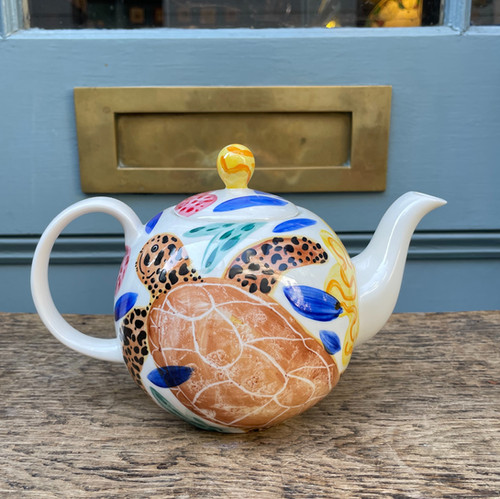 Cosmo China | Hatty Pocock | Turtle Teapot