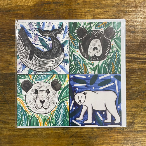 Hatty Pocock Animal Card | Mysite