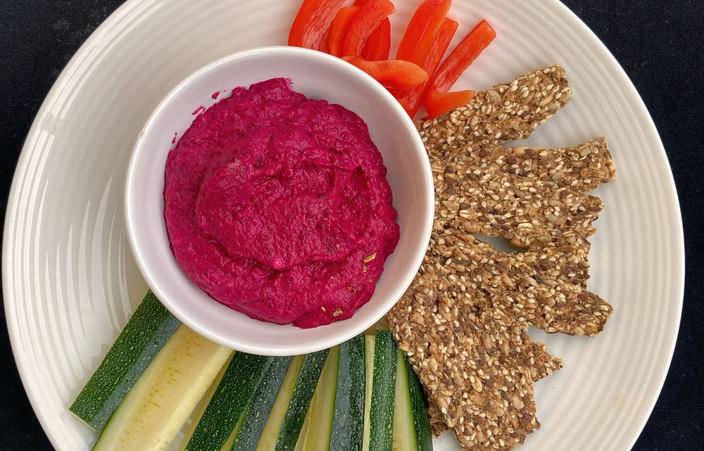 Beetroot and Feta Dip