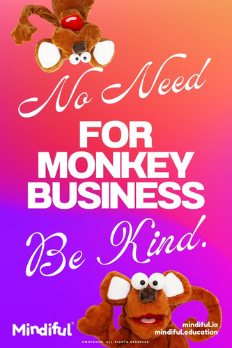 Monkey Business Poster - Mindiful® Digital Download | Mindiful Education