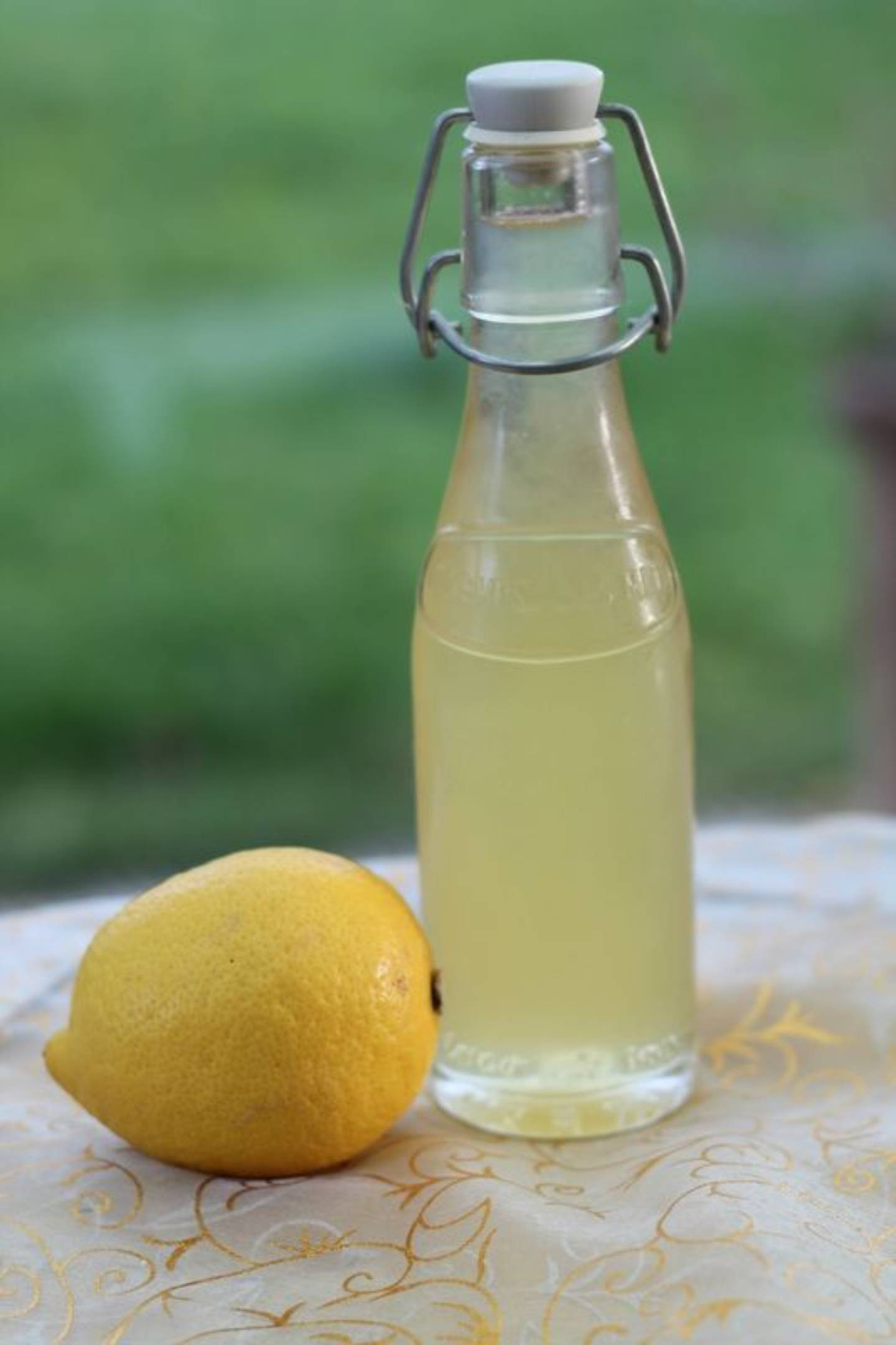 Sirop simple au citron | Signé Gourmand