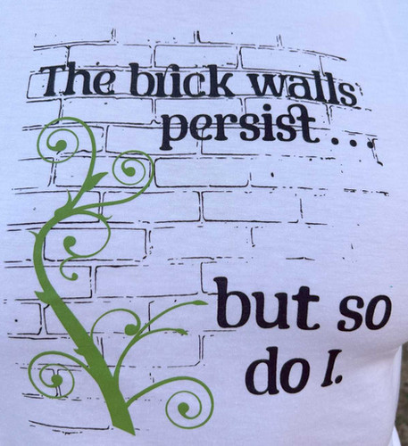 Brick Walls Persist | Genealogy Tees