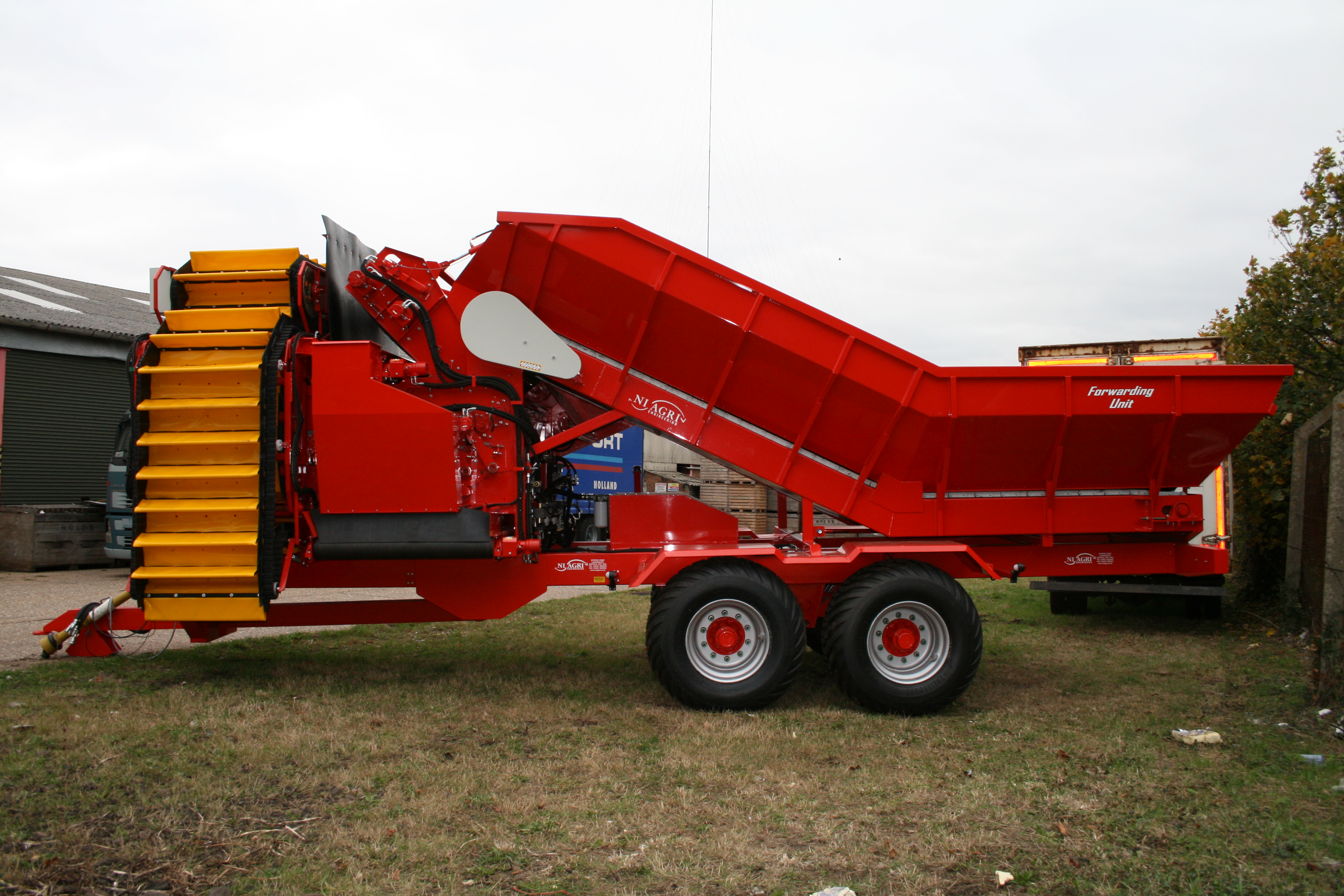 Mobile Cleaning Unit - Potato Mobile Cleaner | Niagri