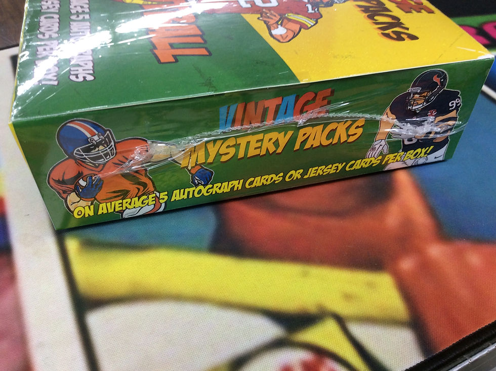 Vintage Mystery Packs | Repacked Wax Repacked Wax Baseball Packs Boxes