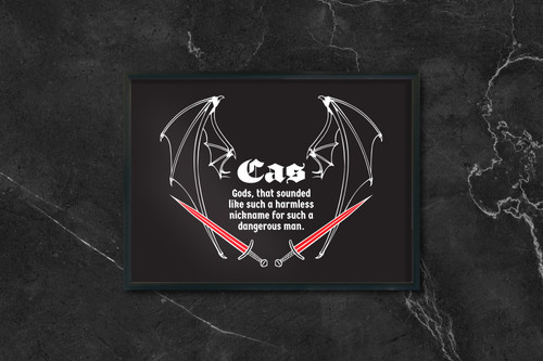 ACOTAR & FBAA Cas Harmless Nickname | Fanart | Cursed Prophet