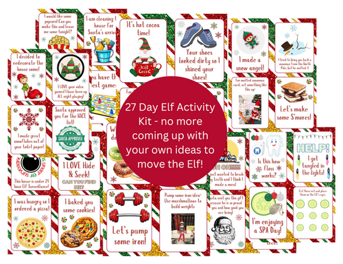 27 Day Elf Activity Kit | fmncontacts