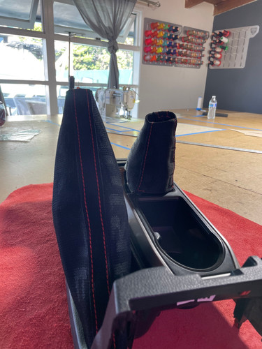 3RD GEN TOYOTA TACOMA SHIFT & E-BRAKE BOOTS (BUNDLE) | KC Upholstery