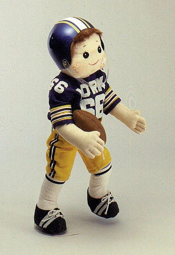 Crusher, football player and Stacy, Majorette Set | Carolee Creations ...