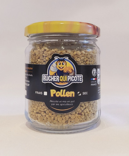 Pollen sec 125g | Rucher Qui Picote