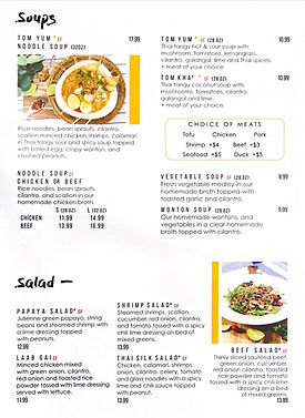 Our Menu Gallery | dsasumo