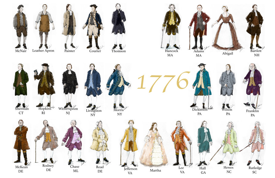 1776 | costume design 2022