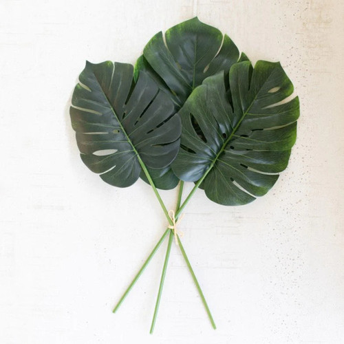 Artificial Monstera Leaf Bundle - Large | Benton House Designs
