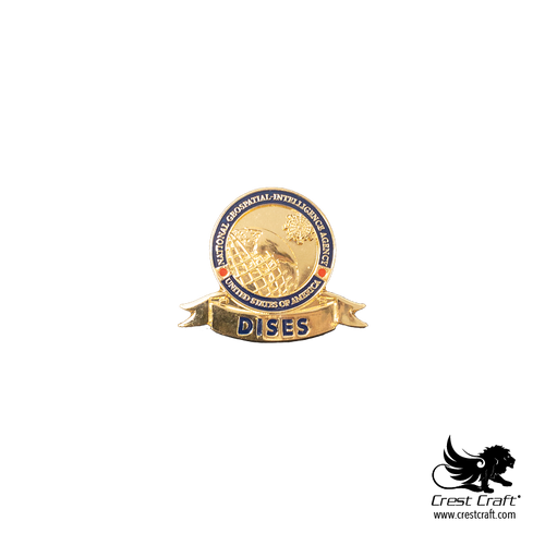 NGA DISES Lapel Pin | Crest Craft Company