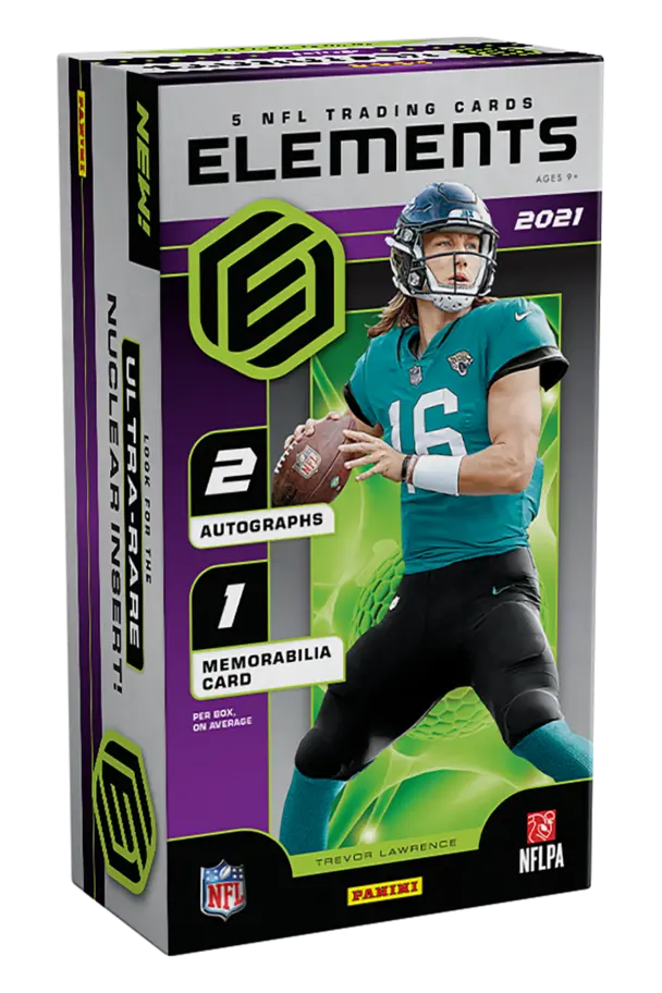 2021 NFL Panini ELEMENTS Football Hobby Box | Just Cards