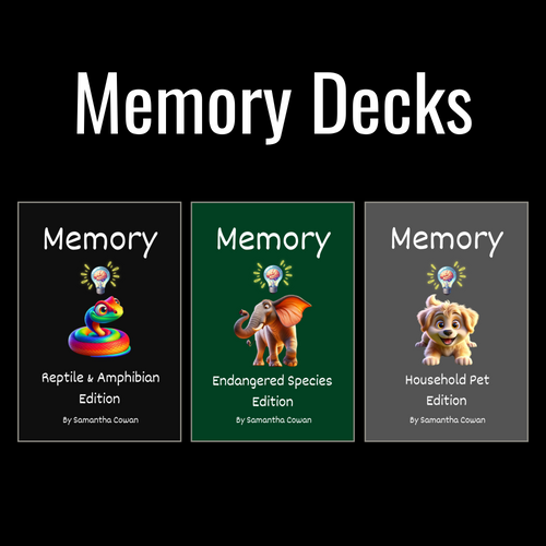 Themed Memory Game Decks | Fun & Unique Card Games | The Quirky Soul