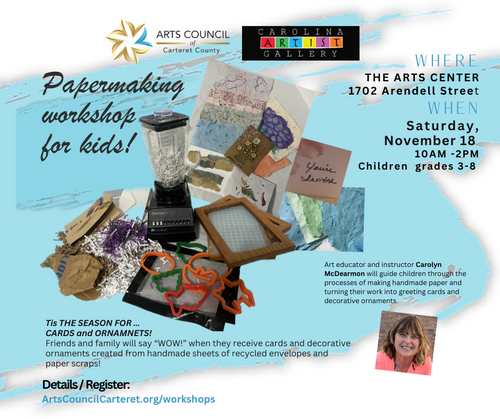 Papermaking Workshop for Kids | ACCC