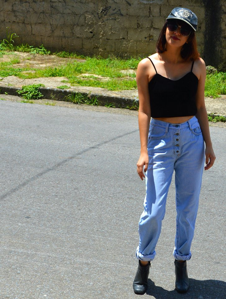 LOOK DO DIA || OUTFIT : JEANS VINTAGE
