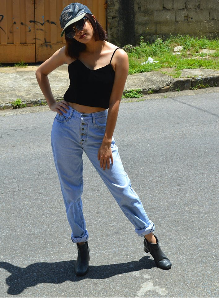 LOOK DO DIA || OUTFIT : JEANS VINTAGE