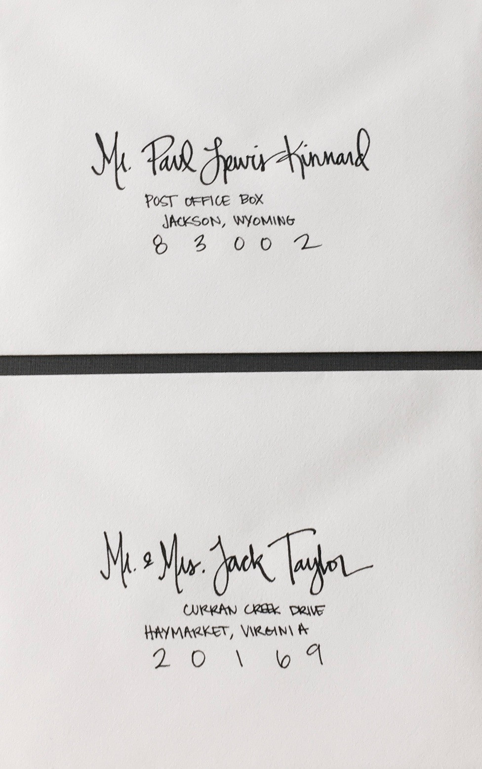 Love Letter Calligraphy | Calligraphy in Jackson Hole