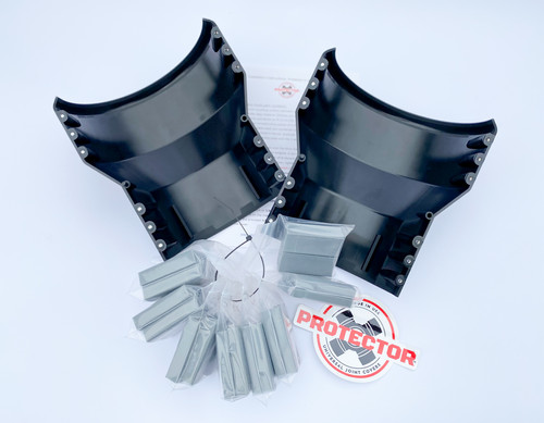 Standard U-Joint Cover Multi-Fit for 4.625" to 5.250" Driveshaft O.D.s | Protector U-joint Co