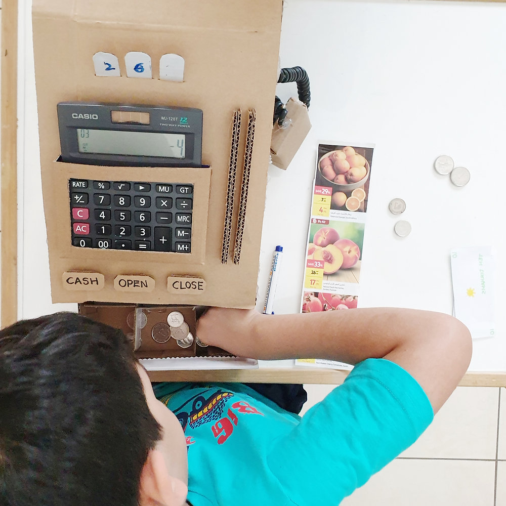 DIY Cardboard Cash machine